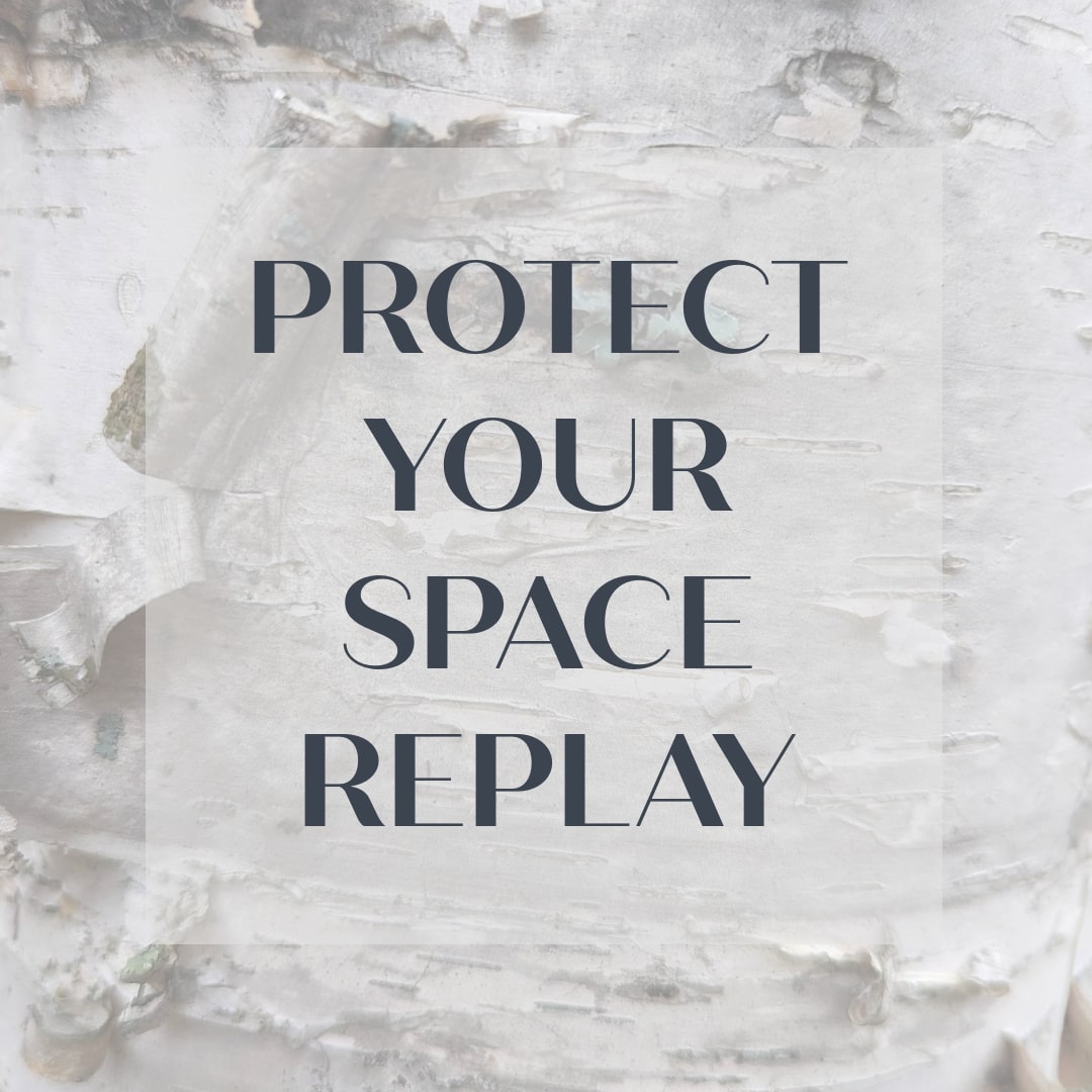 Protect Your Space Workshop Replay - LindseyLockett.com